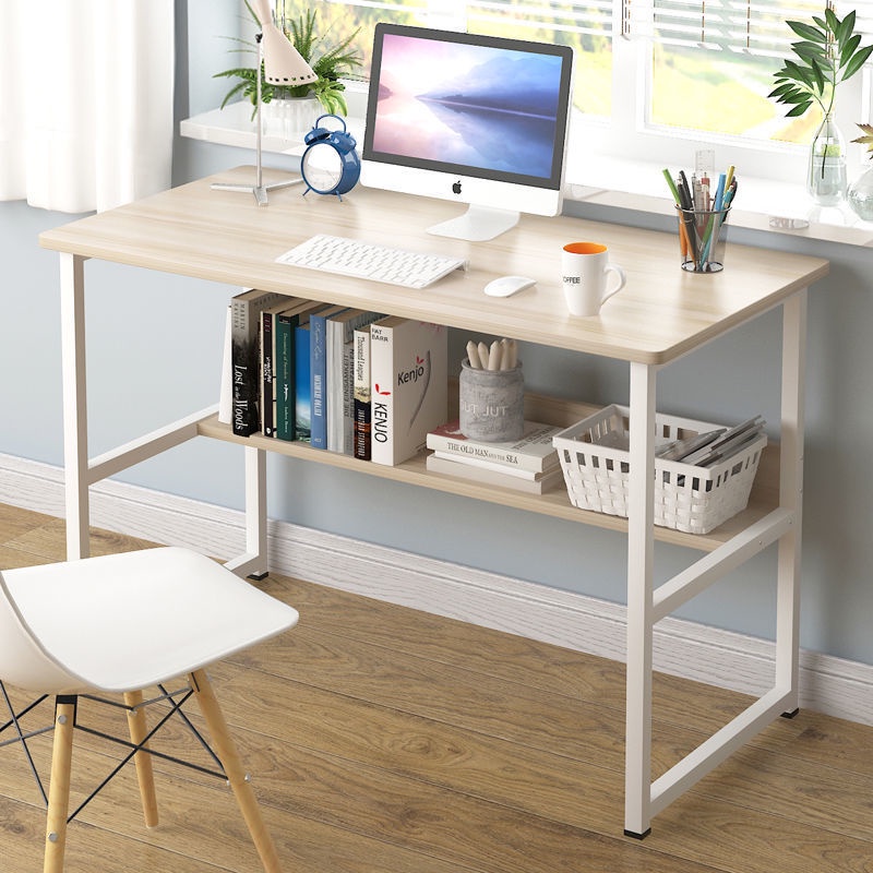 Simple computer desk desktop household bedroom small desk dormitory ...