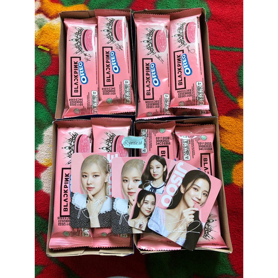Oreo x BLACKPINK SHARING OREO BLACKPINK BERTTD OREO ONLY LLISA JENNIE ...