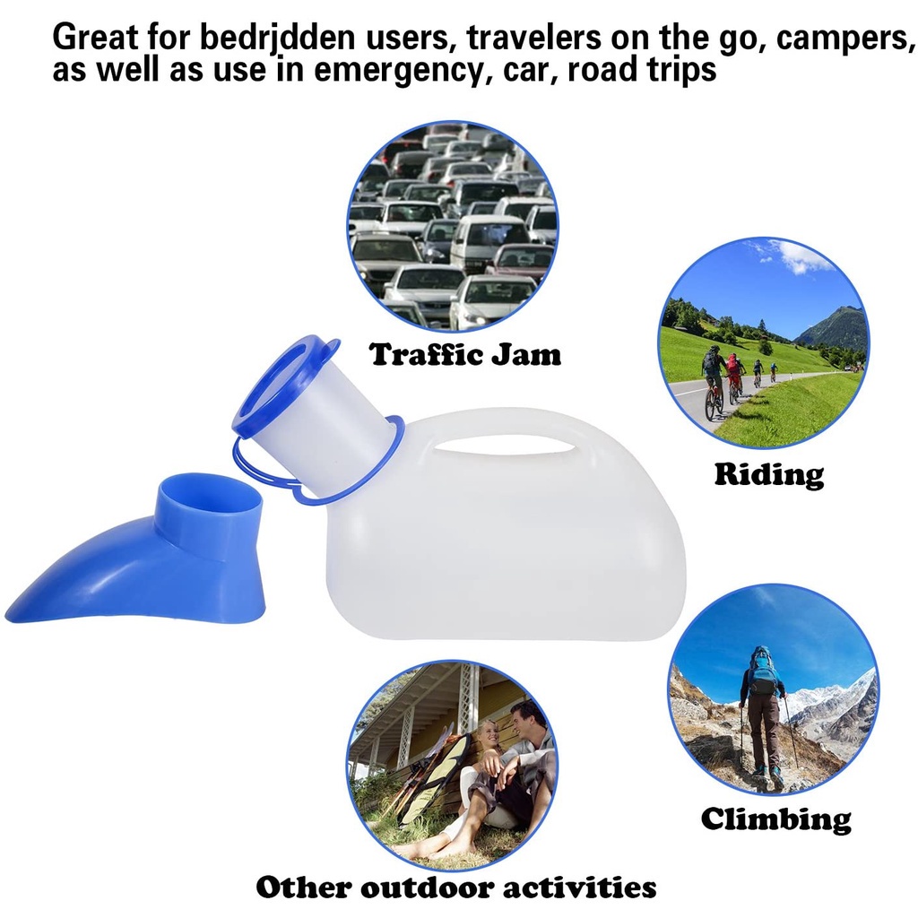 Female Urinal Unisex Portable Mobile Toilet Aid Travel Car Urine Pee ...