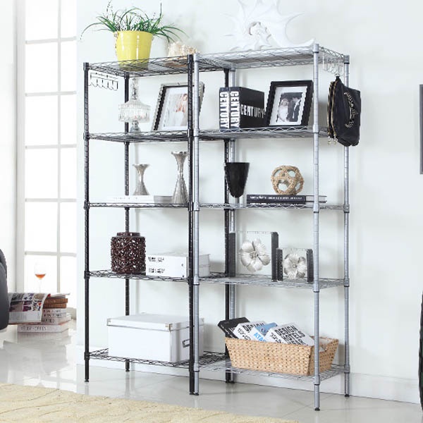 Household multi-storey storage rack warehouse finishing rack kitchen ...