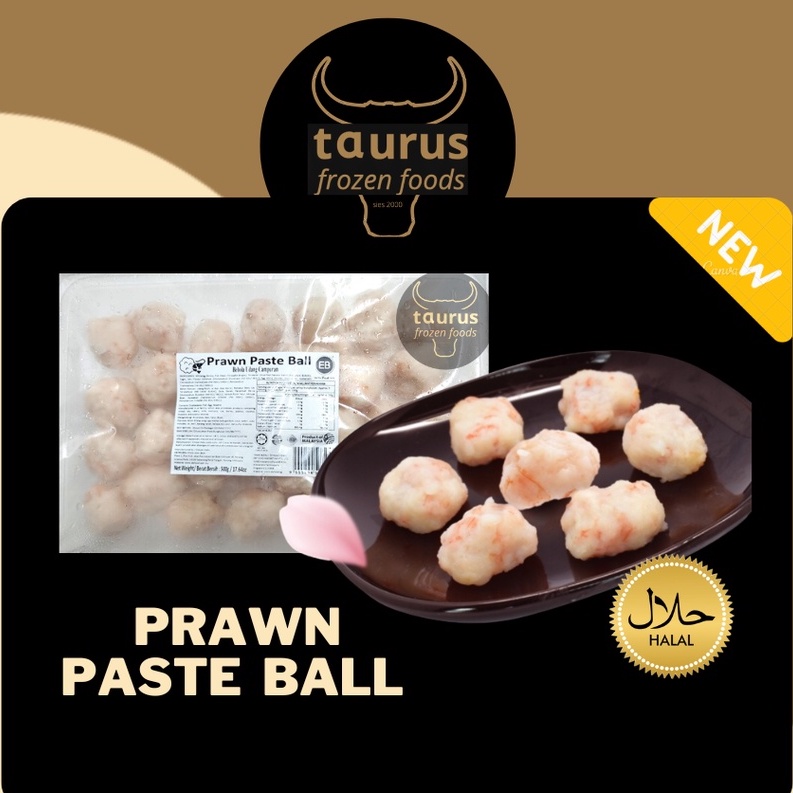 [Taurus] EB Prawn Paste Ball (500g) Halal | Shopee Singapore