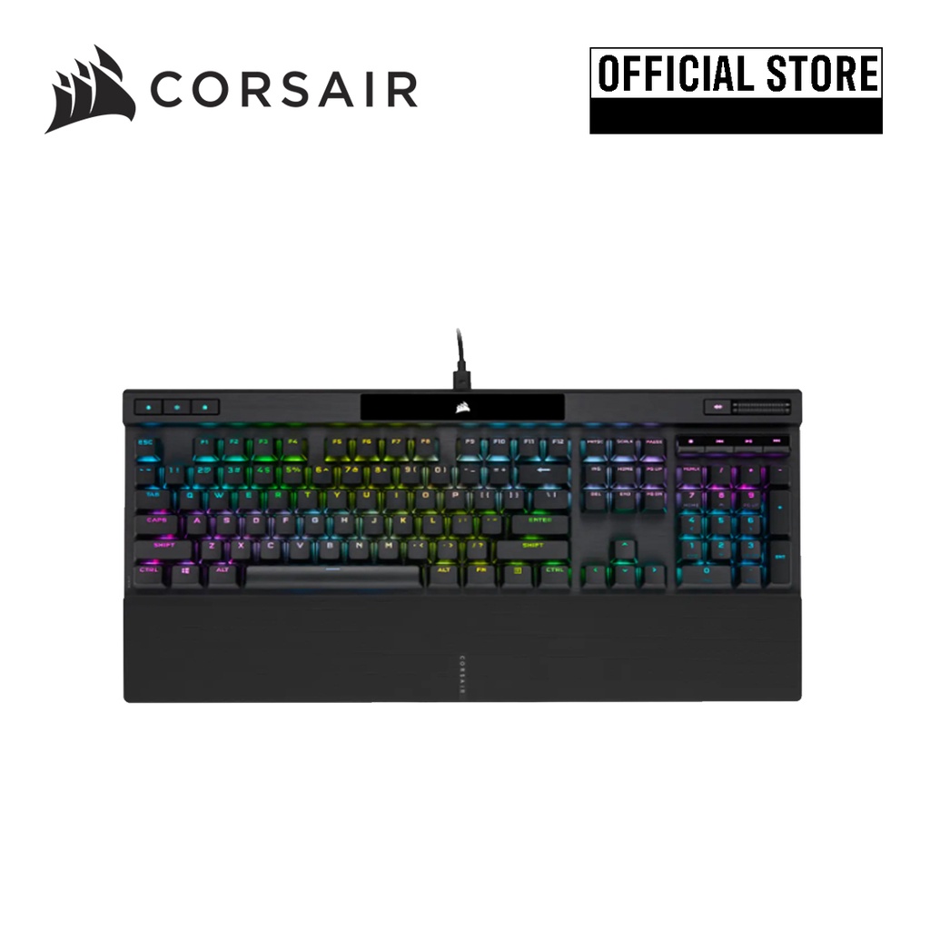 CORSAIR K70 RGB PRO Mechanical Gaming Keyboard with PBT DOUBLE SHOT PRO Keycaps CHERRY MX SPEED ...