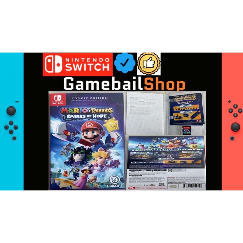 Nintendo Switch Game - Mario Rabbids Spark Sparks of Hope (Reg Asia ...