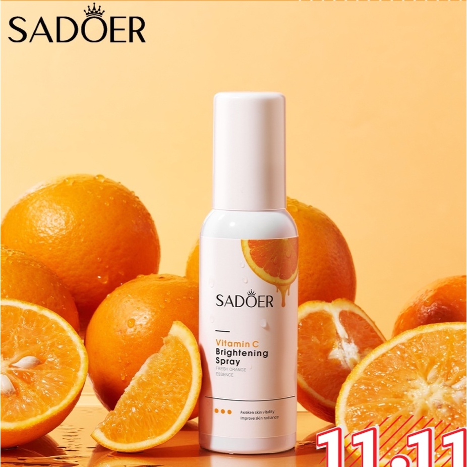 SADOER Vitamin C Brightening Spray – Hydrating & Refreshing Toner ...