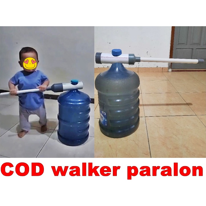 Strong Paralon Pipe Baby Walker, Pushwalker, baby learning to walk tool ...