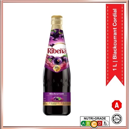 RIBENA BLACKCURRANT CORDIAL / STRAWBERRY / CHEERPACK / LESSSWEET / 1L ...