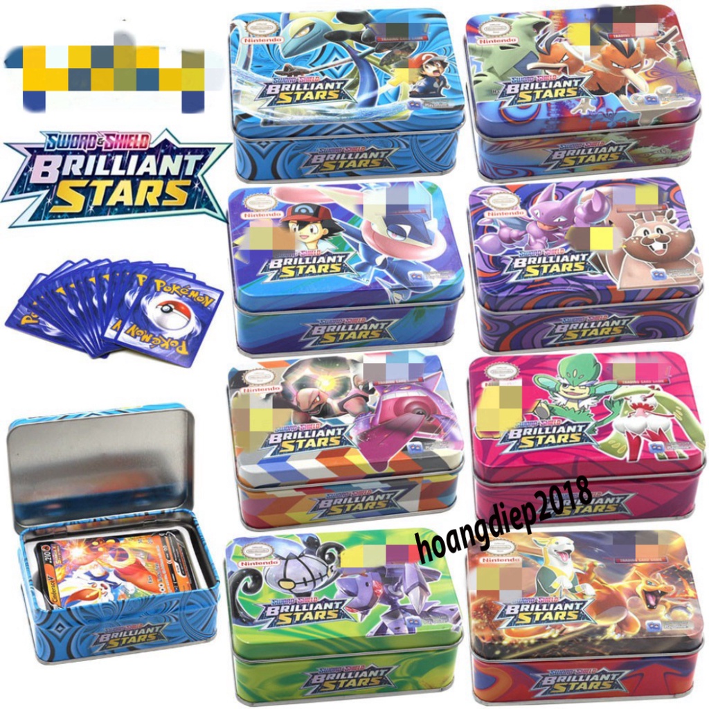 Pokemon card box of 42 cards (with VIP gold card included) | Shopee ...