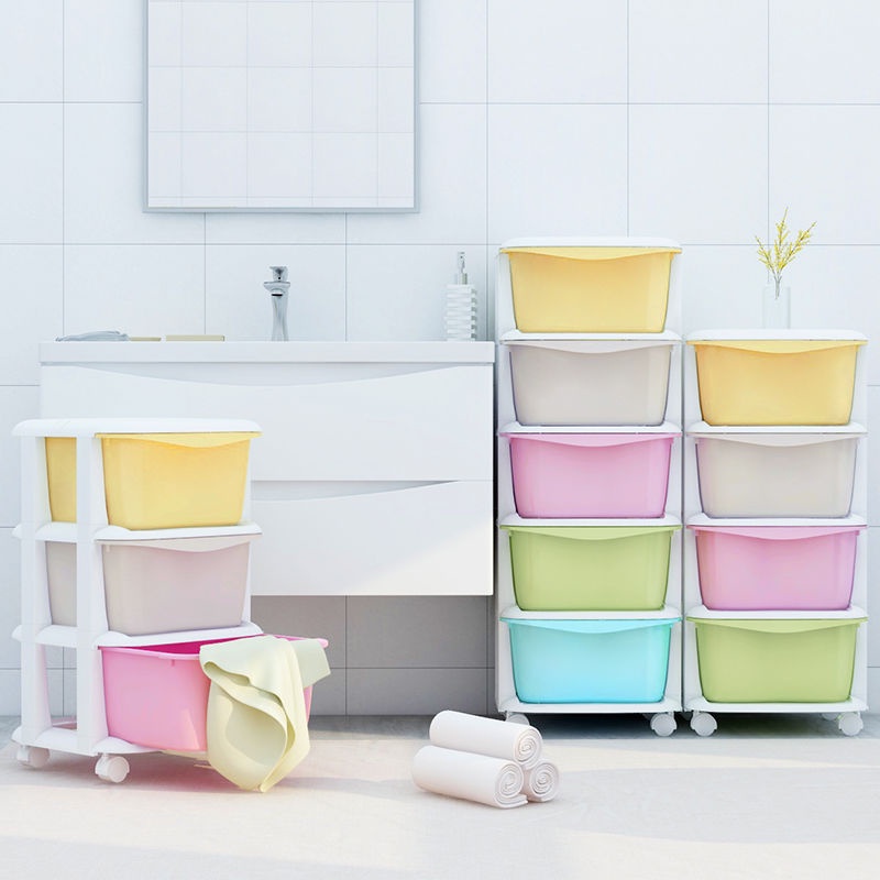 [Love] Extra Large Thickened Drawer Storage Cabinet Storage Box Large ...