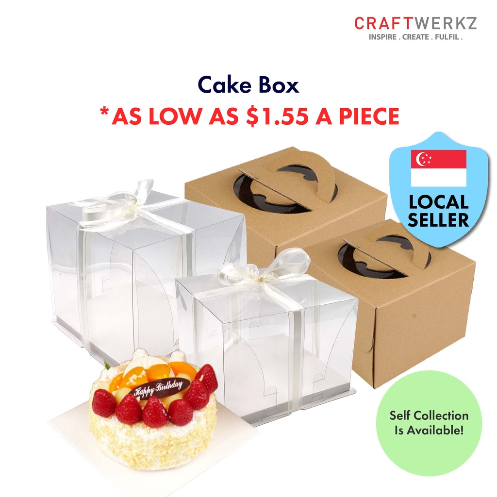 Cake Box (SG Ready Stock) | Shopee Singapore