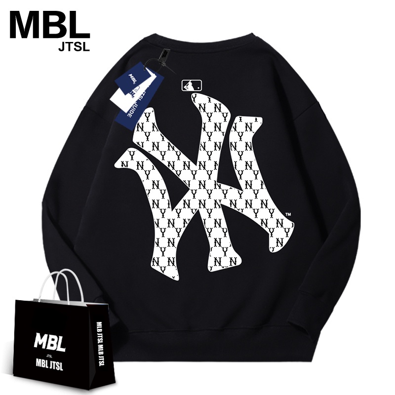 Mbl sweater loose cut Sporty style Street for men and women | Shopee ...