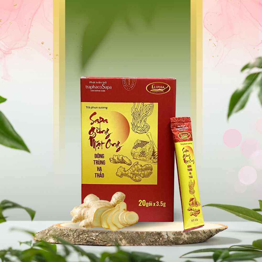Honey Ginger Cordyceps Sapa - Tonic Lungs, Nourishes Spleen, Increases ...