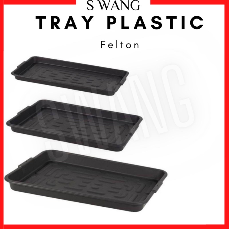 FELTON Multi Use Car Boot Tray Plastic Multipurpose Wet Dry Good S,M,L ...