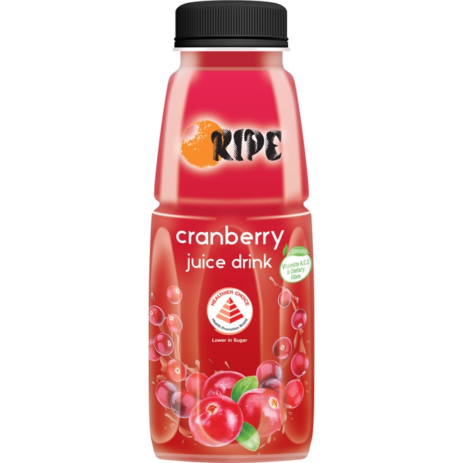 Ripe Superfruit - Cranberry Juice 24 x 250mL | Shopee Singapore