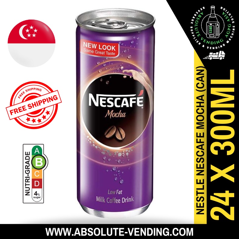 NESTLE Nescafe Mocha 240ML X 24 (CAN) | Shopee Singapore