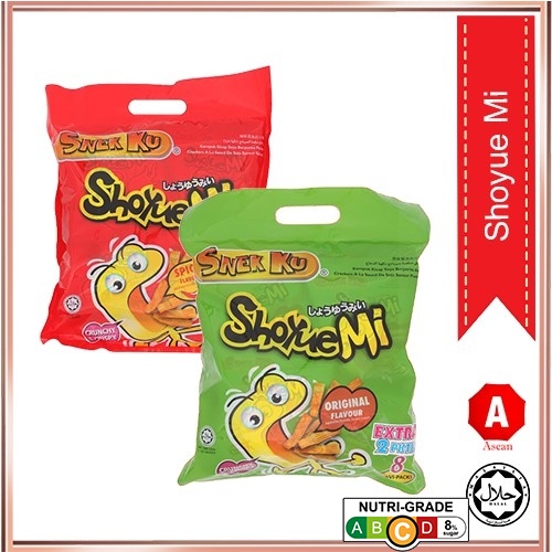 SNEK KU SHOYUE MI ORIGINAL FLAVOUR JAPANESE NOODLE SERIES SNACK 8 PACKS ...