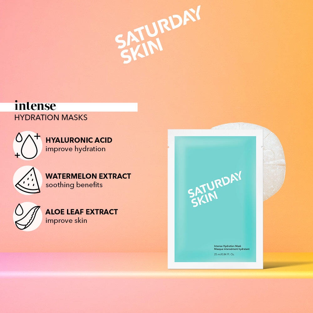 Saturday Skin Intense Hydration Mask (1 Sheet) 25 ML | Shopee Singapore