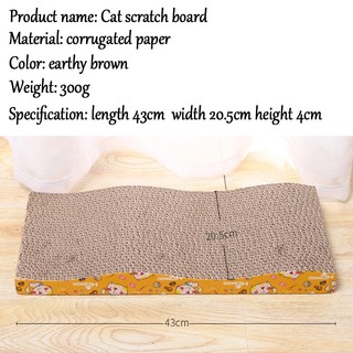 CHEAPEST!!! CAT SCRATCH BOARD SCRATCHER Cat scratch board Cat toys Wave ...