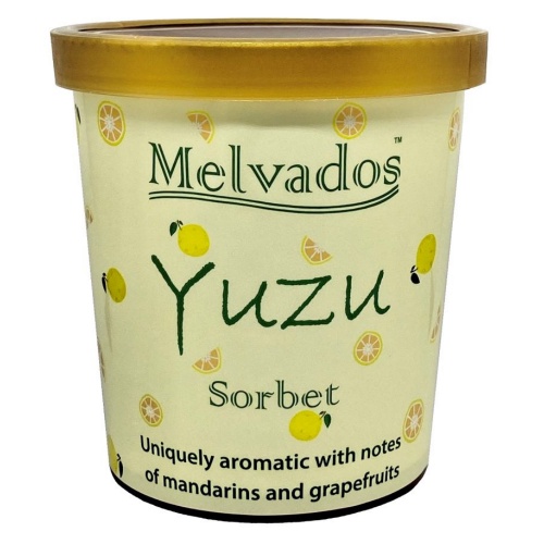 Melvados - Yuzu Sorbet 470ml (Halal) | Shopee Singapore