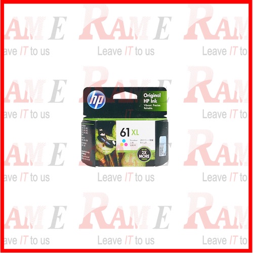 [ORIGINAL] HP 61 / 61XL Black Tri-color Ink Cartridge | Shopee Singapore