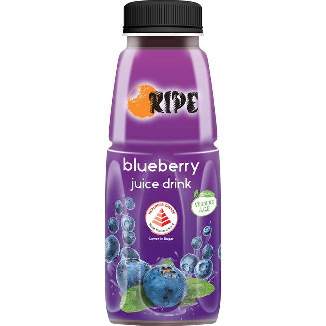 Ripe Superfruit - Blueberry Juice 24 x 250mL | Shopee Singapore