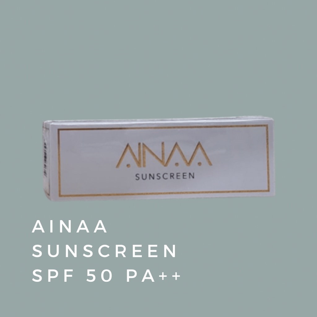 Ainaa Beauty Face Sunscreen Spf 50 PA++ (20ML) | Shopee Singapore