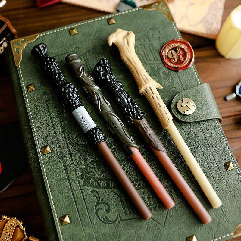 Harry Potter wand pen Hermione Dumbledore metal core cos peripheral ...