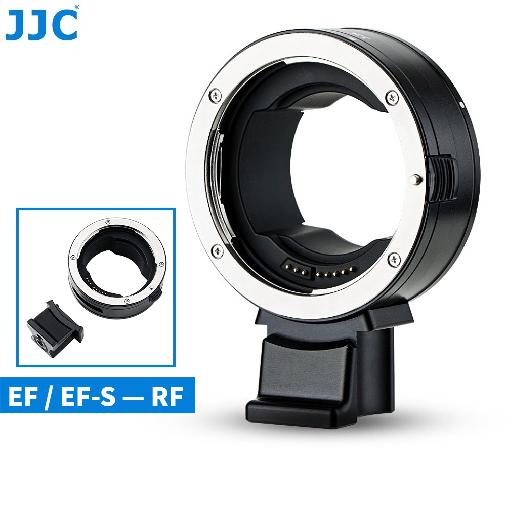 JJC EF-EOS R Lens Mount Adapter Ring Auto Focus Image Stabilizasion ...