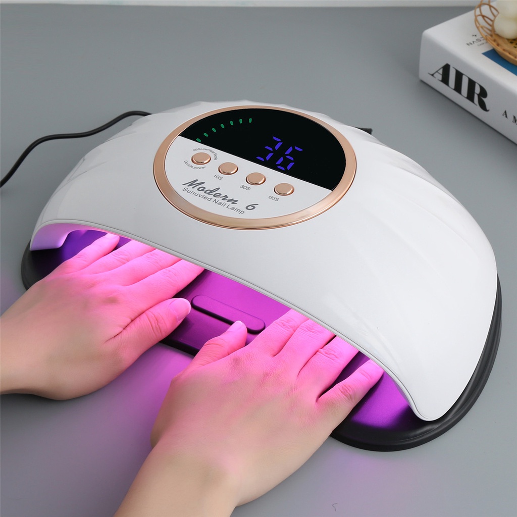286W NEW Modern6 UV LED Lamp Nail Dryer Sun Light Timer 10/30/60s Large ...