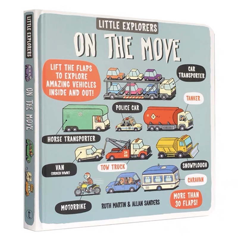 Little Explorers: On the Move (Slight defect board book) | Shopee Singapore