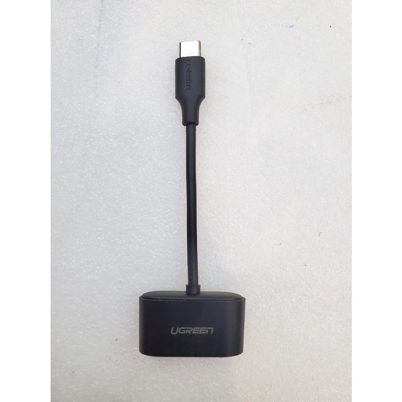 Ugreen 2-in-1 USB-C Male to 3.5mm Audio / Charger Splitter Female 70606 ...
