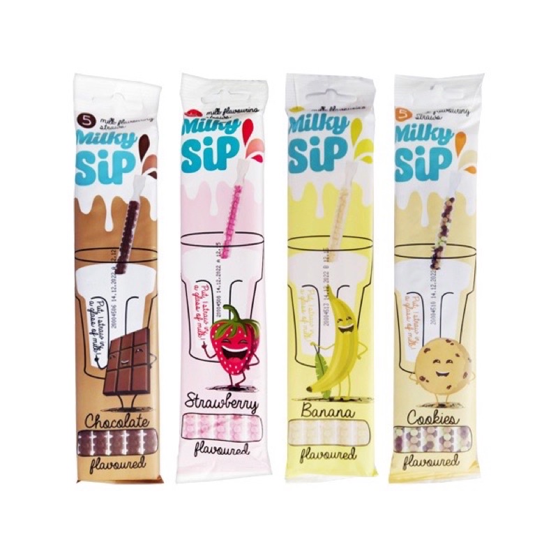 Milky Sip Magic Straw (6gx5pcs) | Shopee Singapore