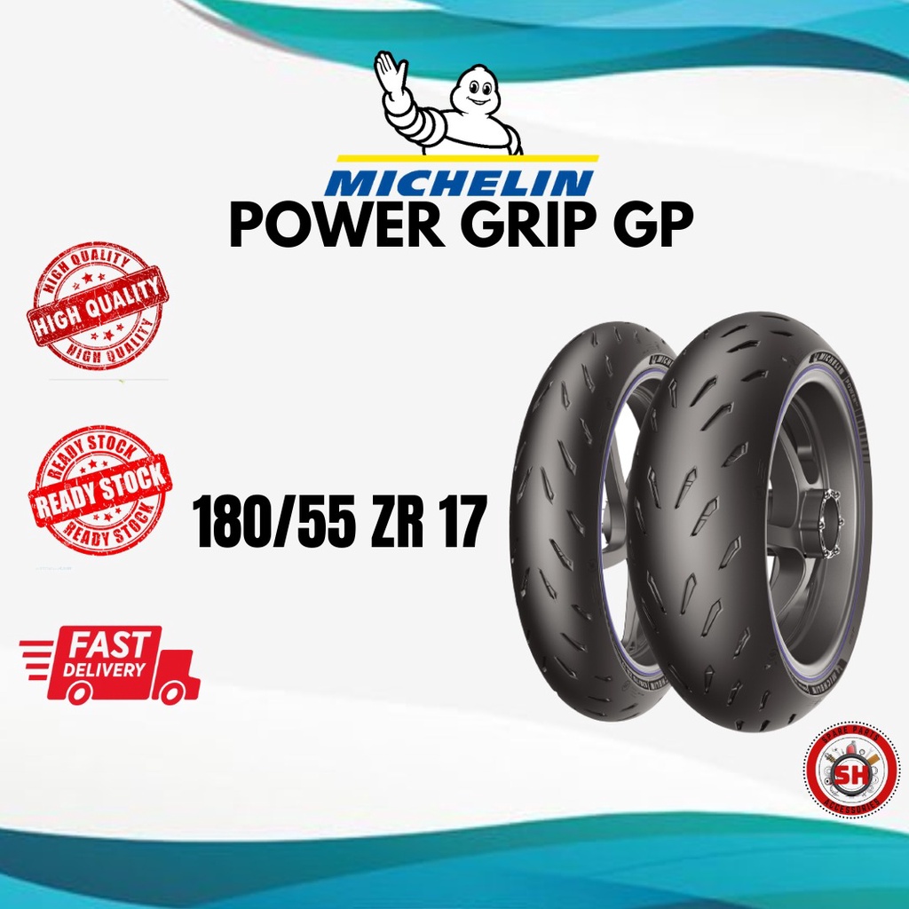 Michelin Power GP 180/55 ZR17 (TAHUN 2022) | Shopee Singapore