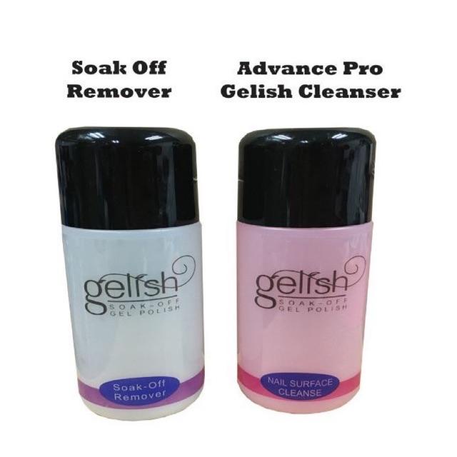 ⭐️EVENT SALE ⭐️120ML Soak Off Gelish Remover / Gelish Cleanser Gel By ...