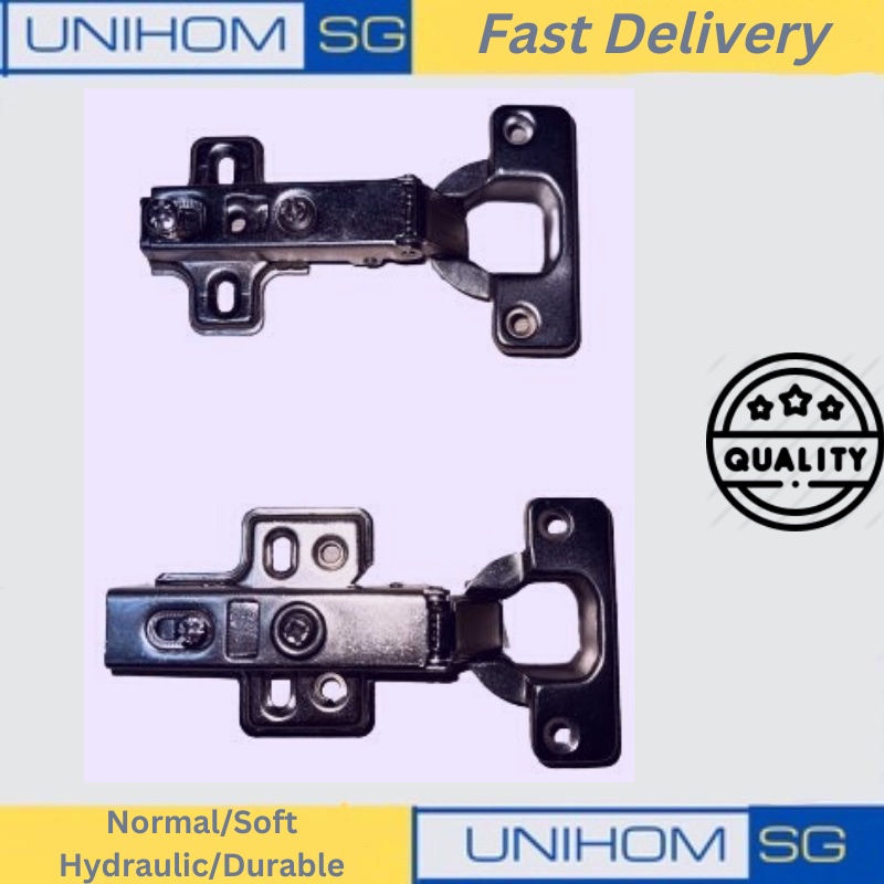 UnihomSG [With Screws] Hinges Soft Close Safety Kitchen Cabinet Hinges ...
