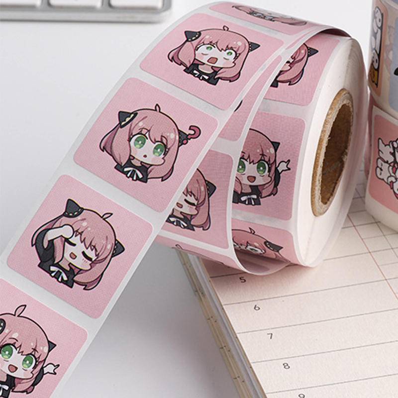 500Pcs/Set Anime SPY x FAMILY Stickers Creative School Supplies Reward ...