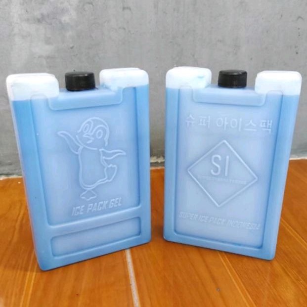 Blue ice gel pack 15x10x3cm dry thermofreeze ice multi-purpose sheet ...