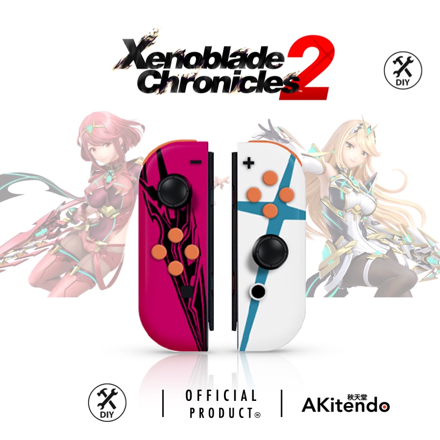 Nintendo Switch DIY JoyCon Shell Xenoblade Chronicles 2 High Quality ...