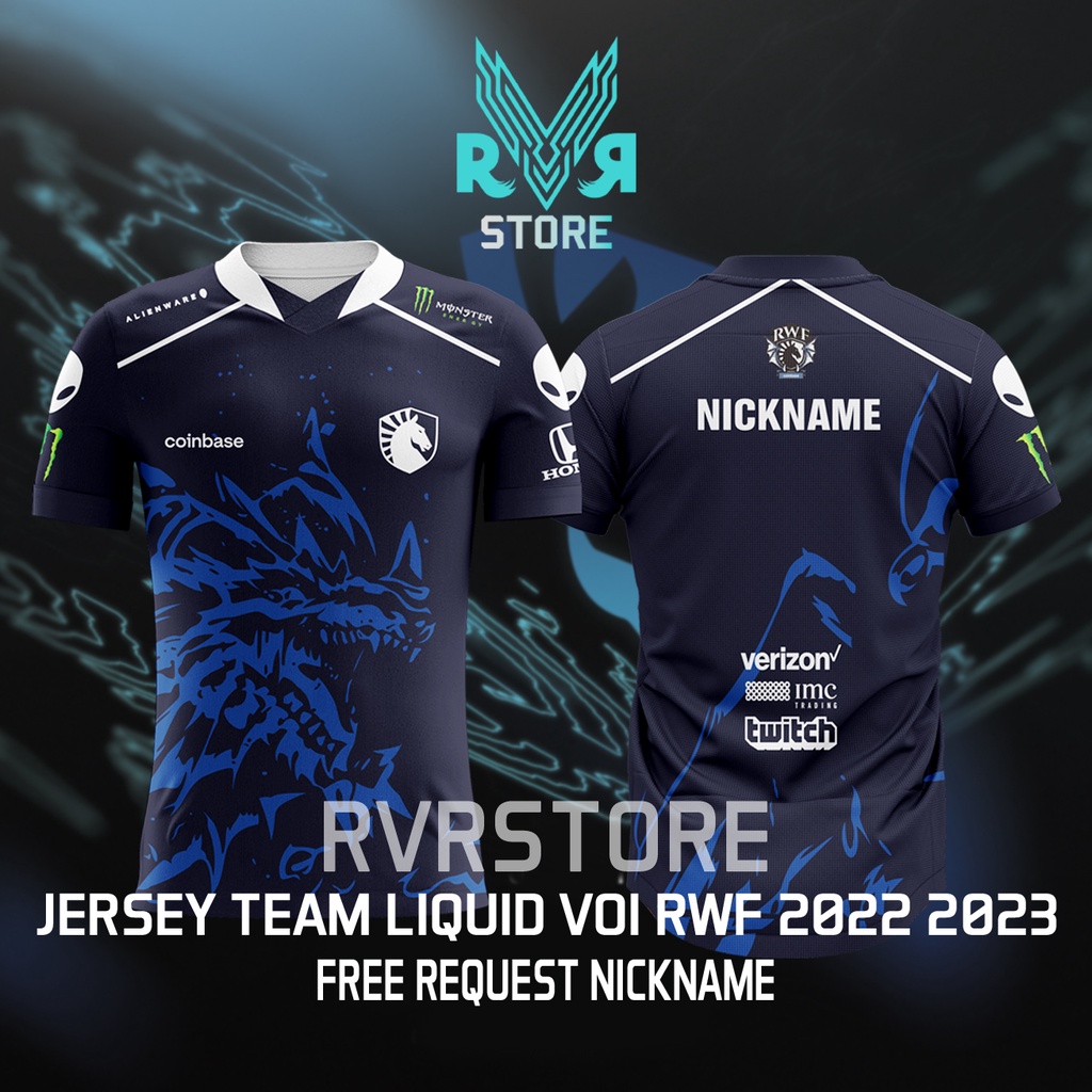 Jersey TEAM LIQUID VOI RWF 2022 2023 NEW (free custom nickname ...