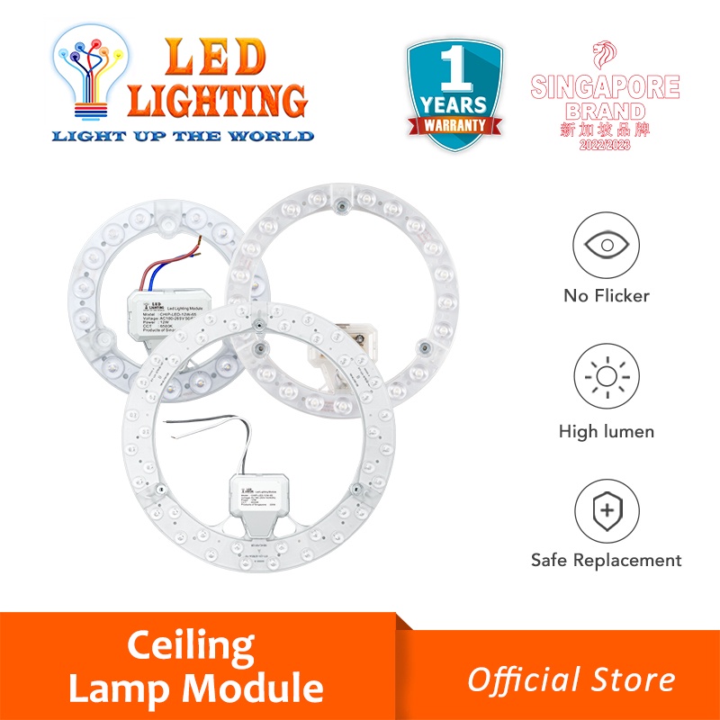 LED Ceiling Light Replacement LED Magnet Light Module CHIP BOARD 12W 24W 36W 72W Fluorescent ...