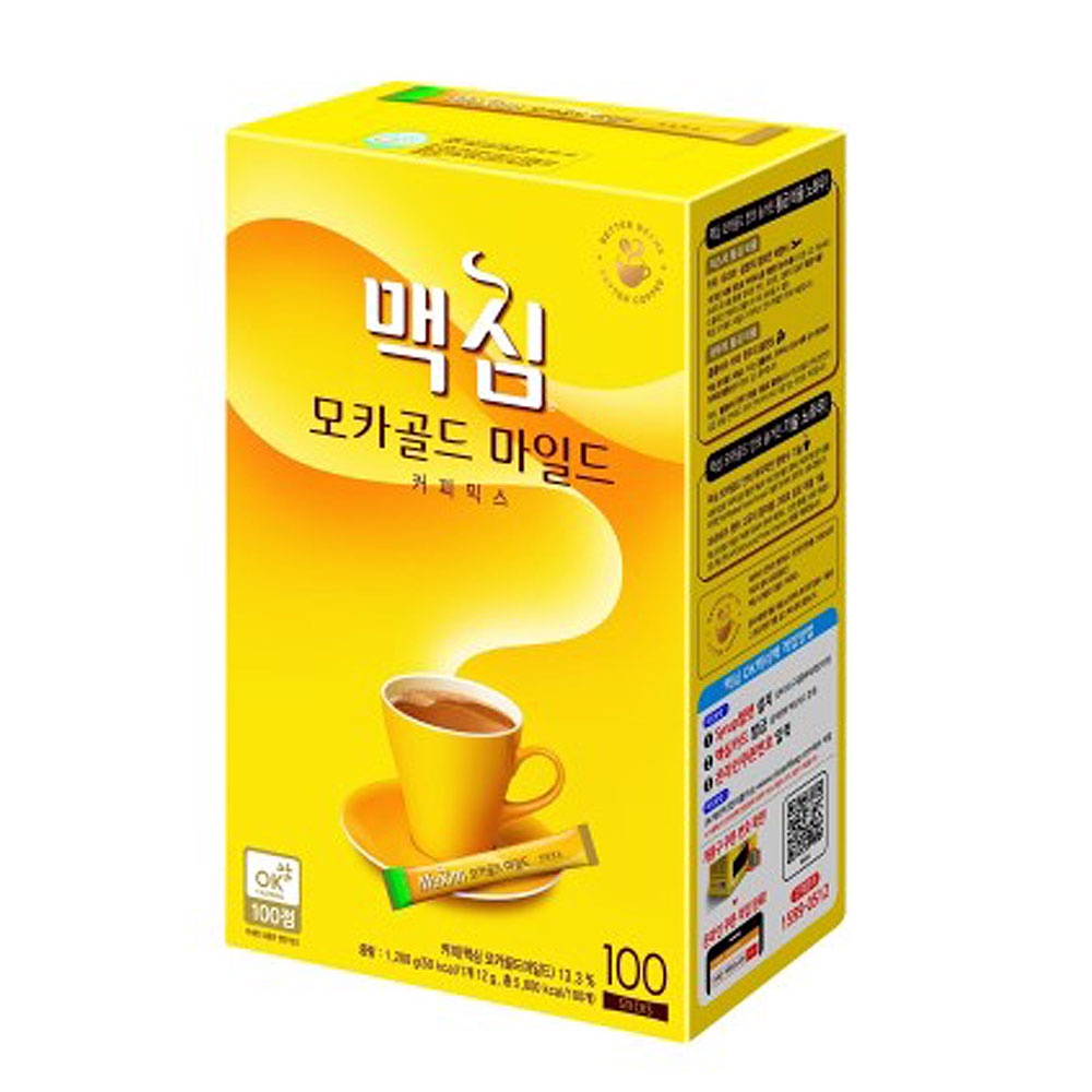New Maxim MOCHA GOLD MILD Instant Coffee Mix 50 Sticks or 100 Sticks ...