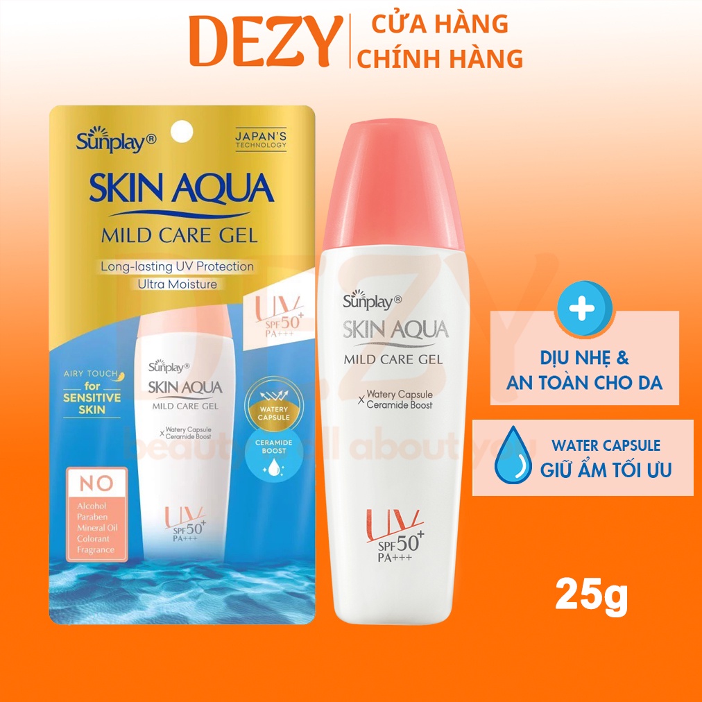 Sunplay Skin Aqua Sunscreen for Sensitive Skin Mild Care - Kcn Japan ...