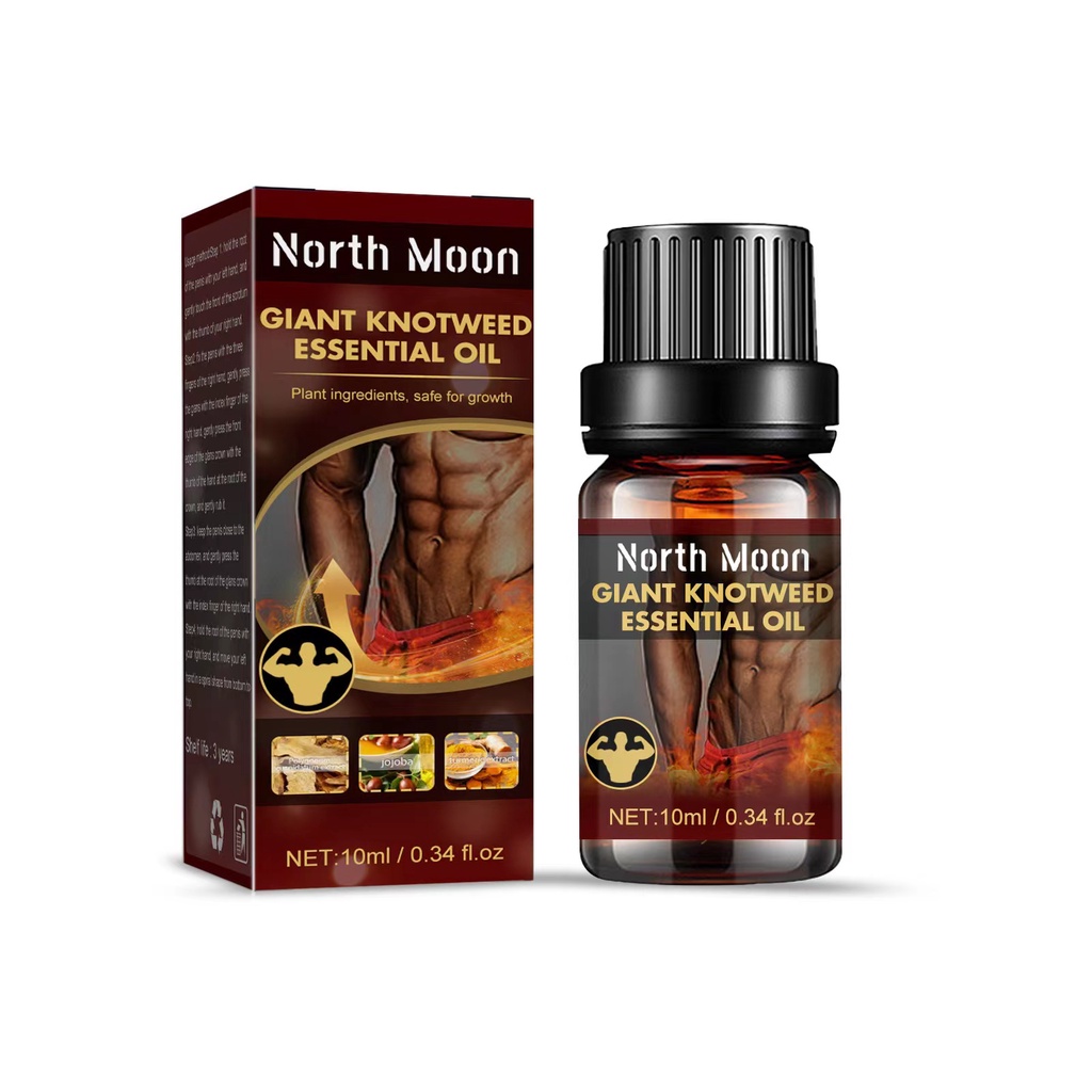 Mens Enhanced Massage Essential Oil North Moon External Use Body Enhancement Endurance Care