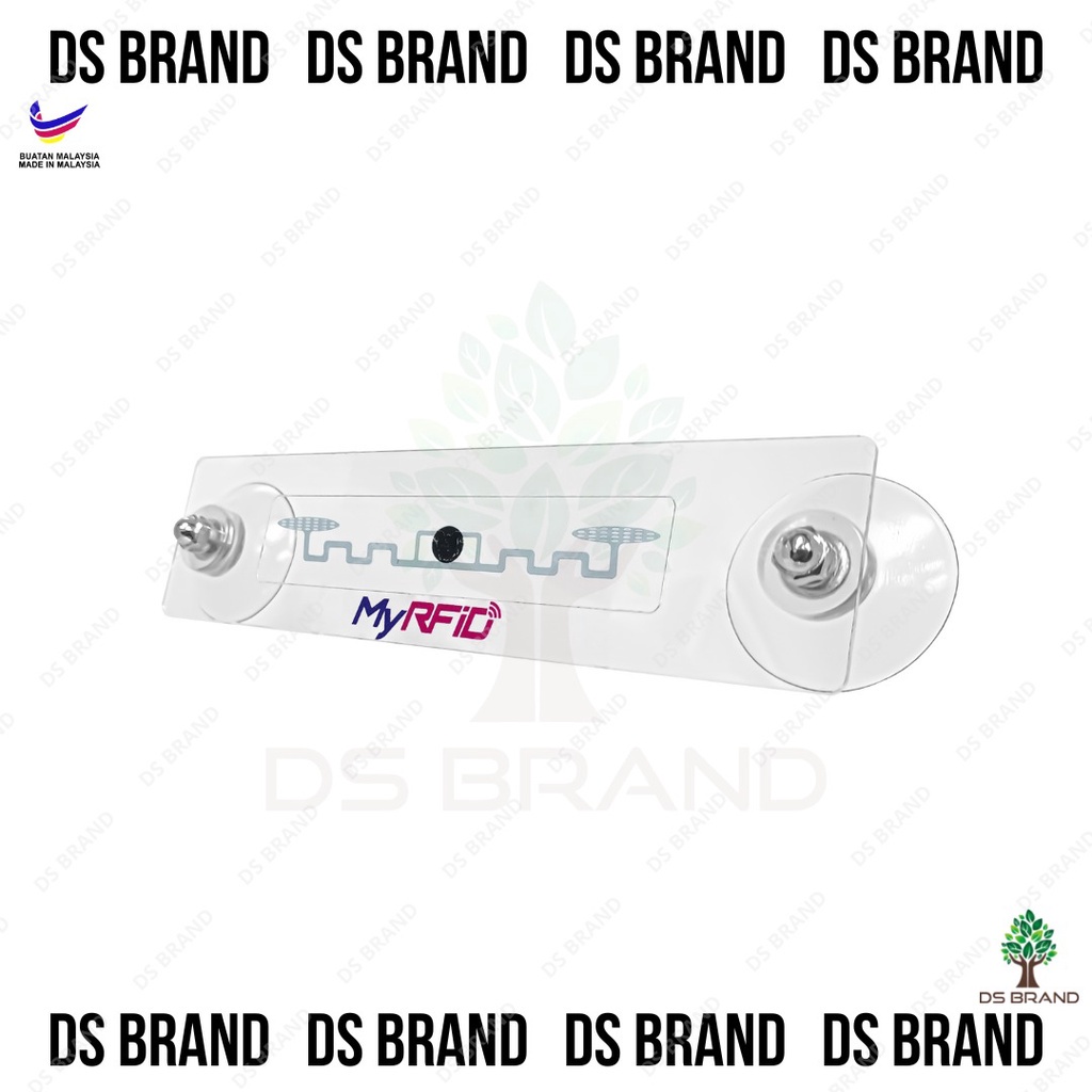 Acrylic RFID Holder RFID Touch n Go TNG RFID Tag Sticker Smart Tag For ...