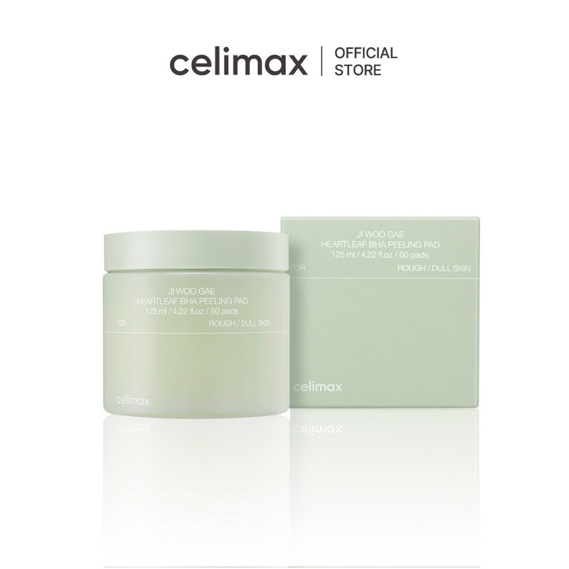 Exfoliating Cotton Contains BHA CELIMAX Heartleaf 125ml (60 Pieces ...