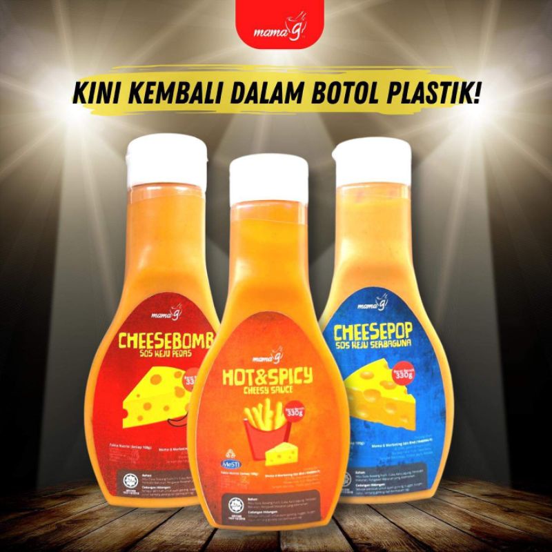 Sos Cheese mamag cheeseBomb cheesepop Viral sedap. | Shopee Singapore