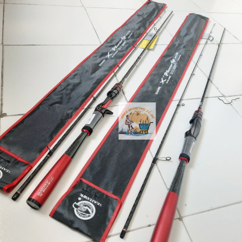 Fishing Rod SEAHAWK EXPLORER SP SE Baitcasting & Spinning Special ...