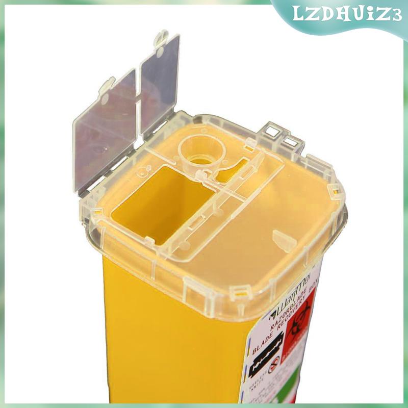 [lzdhuiz3] Small Sharps Biohazard Disposal Container Bin | Shopee Singapore