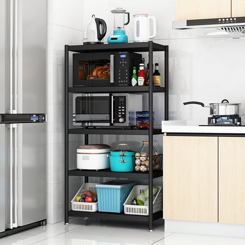 Adjustable Stainless Kitchen Shelf Pots Microwave Oven Storage Rack ...