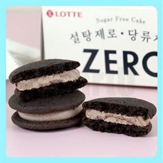 [Lotte] Zero Sugar Free Chocolate Chip Cookie, Fruits Gummi Jelly, Dark ...