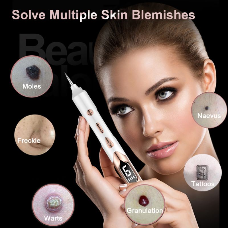 Laser Plasma Pen for Skin Tag Remover Freckle Black Dot Papilloma Warts ...